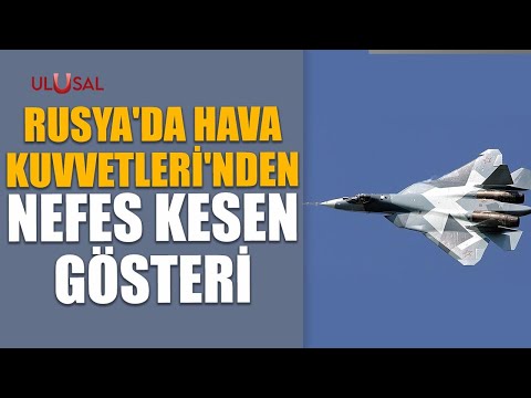 Rus Hava Kuvvetleri'nden nefes kesen gösteri
