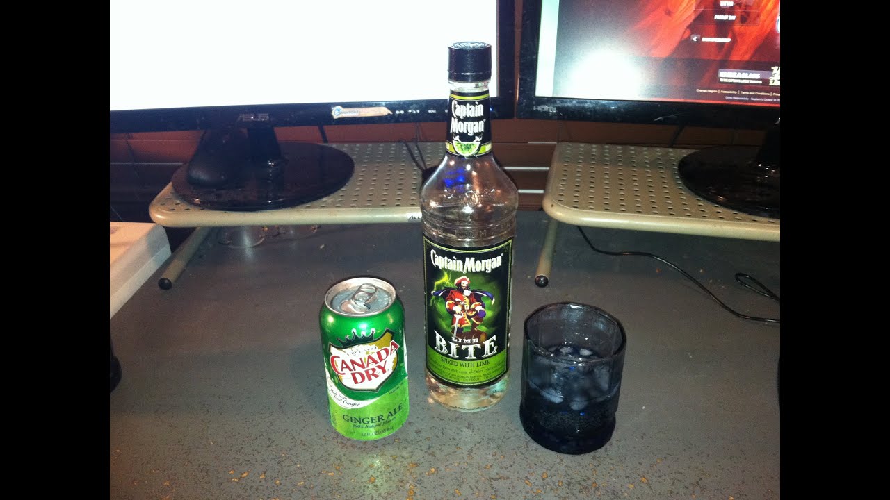 Captain Morgan Lime Bite Rum Review - YouTube