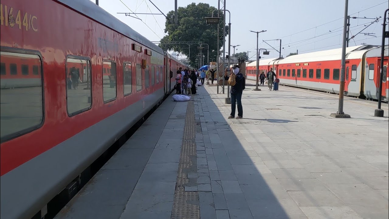 New Delhi to Ajmer Train Journey - YouTube