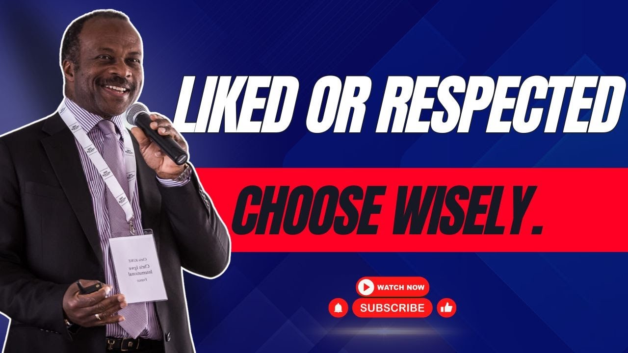 Choose to being liked or being respected - YouTube