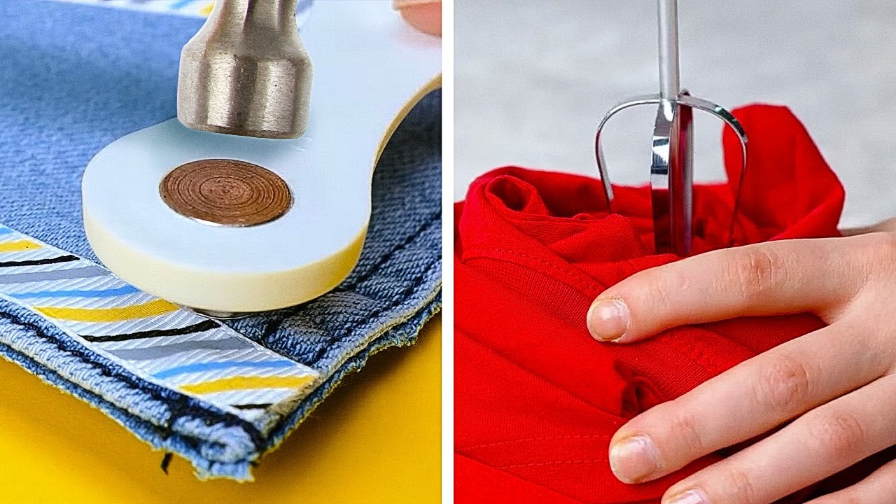 27 CLOTHES HACKS to make your look brighter - YouTube