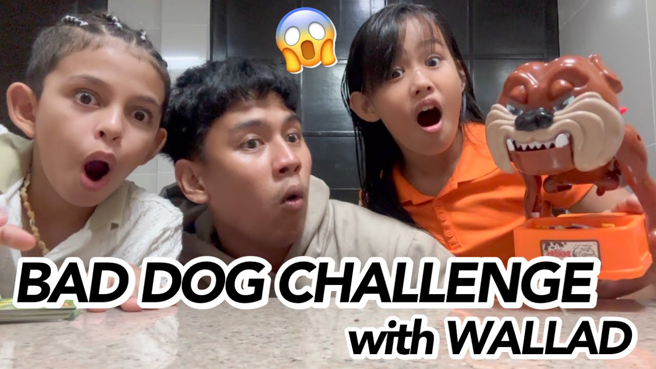 BAD DOG CHALLENGE with Wallad Smith! LAPTRIP 🤣 | Grae and Chloe - YouTube