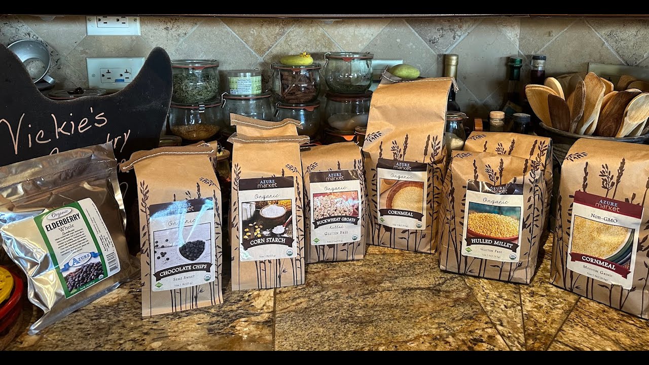 Restocking on grains and other goodies from Azure Standard - YouTube