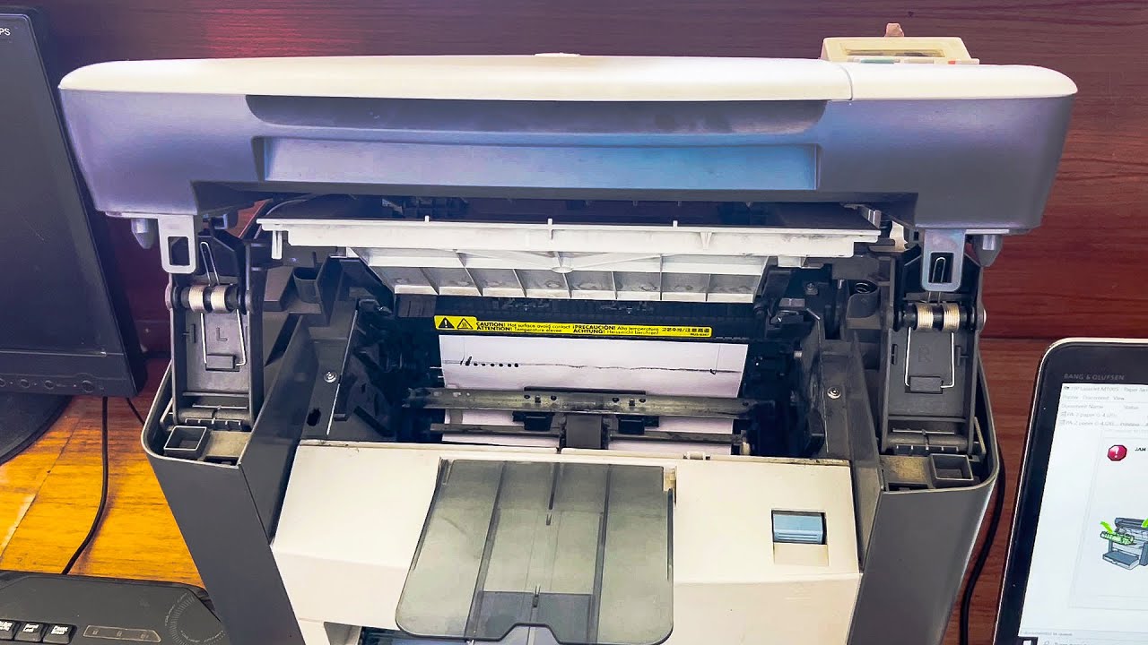Printer Not printing Paper After print Command चुटकी मे पेपर जाम ख़तम ...