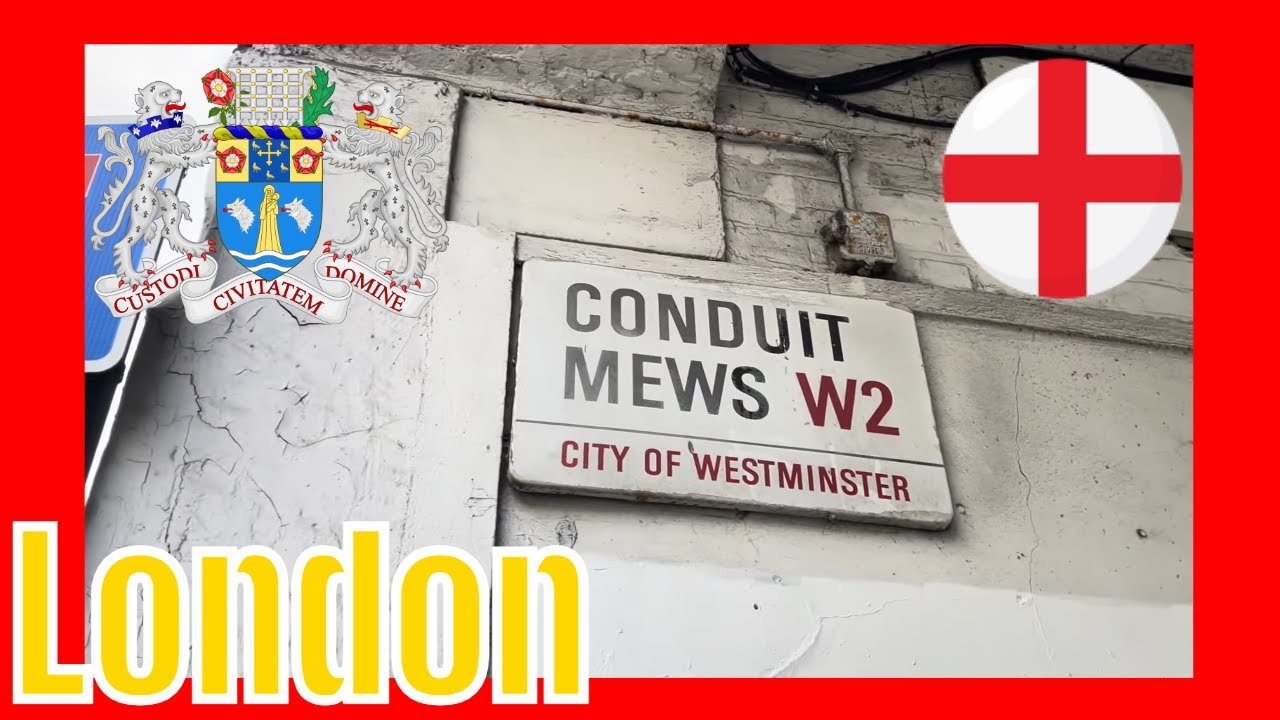 🏴󠁧󠁢󠁥󠁮󠁧󠁿 Conduit Mews, London, W2 , Westminster, London Walking Tour ...