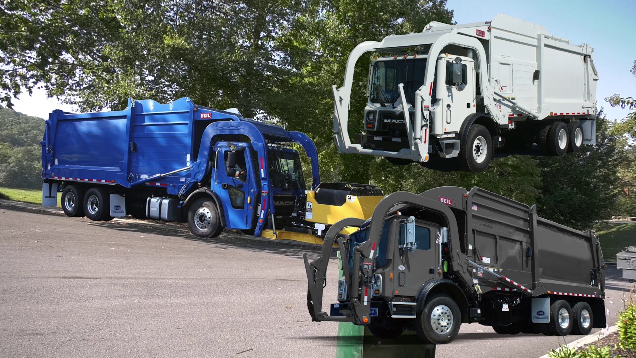 What Makes The Heil Half/Pack Front Load Garbage Trucks So Legendary ...