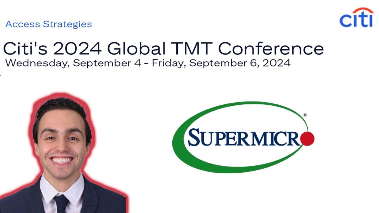 Super Micro Computer, VP of CD, Michael Staiger Speaking at Citi's 2024 Global TMT Conference ...