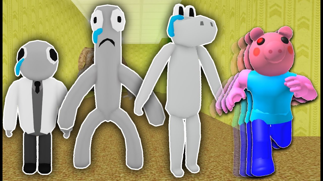 Georgie Escapes the BackRooms **NEW** SAD RAINBOW FRIENDS MORPHS - YouTube