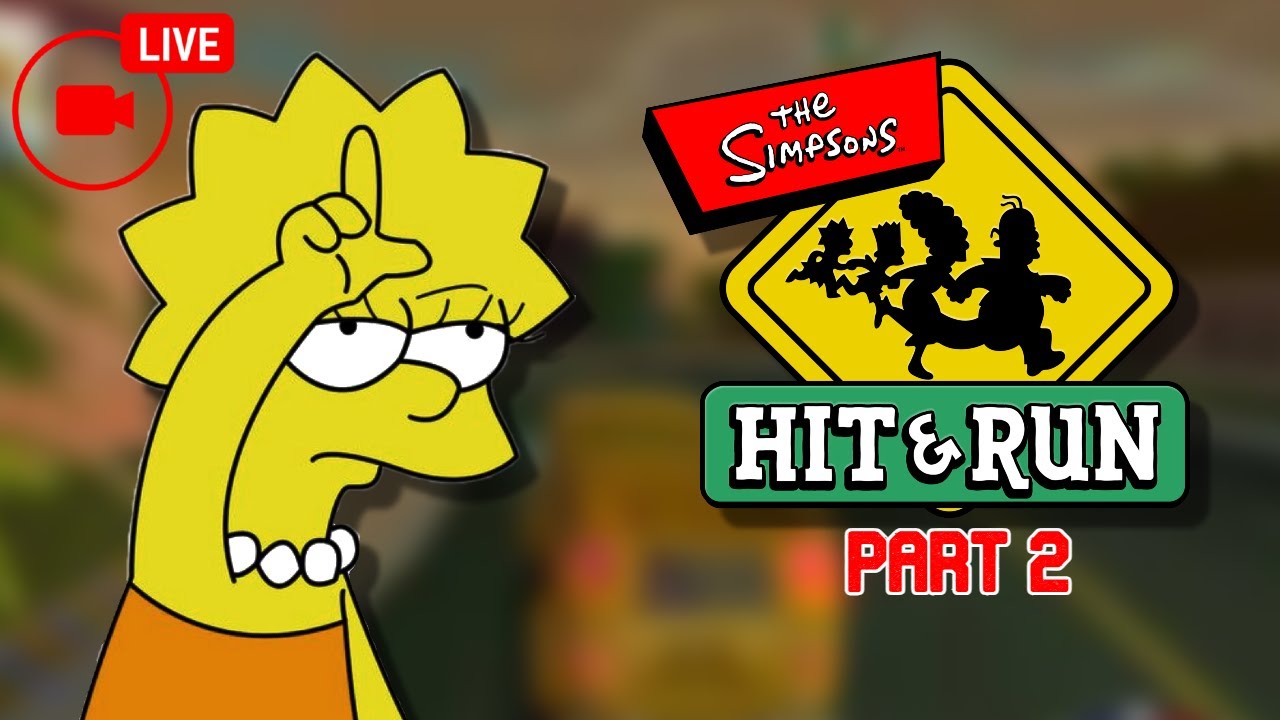 Simpsons Hit and Run (LIVE, AGAIN) - YouTube