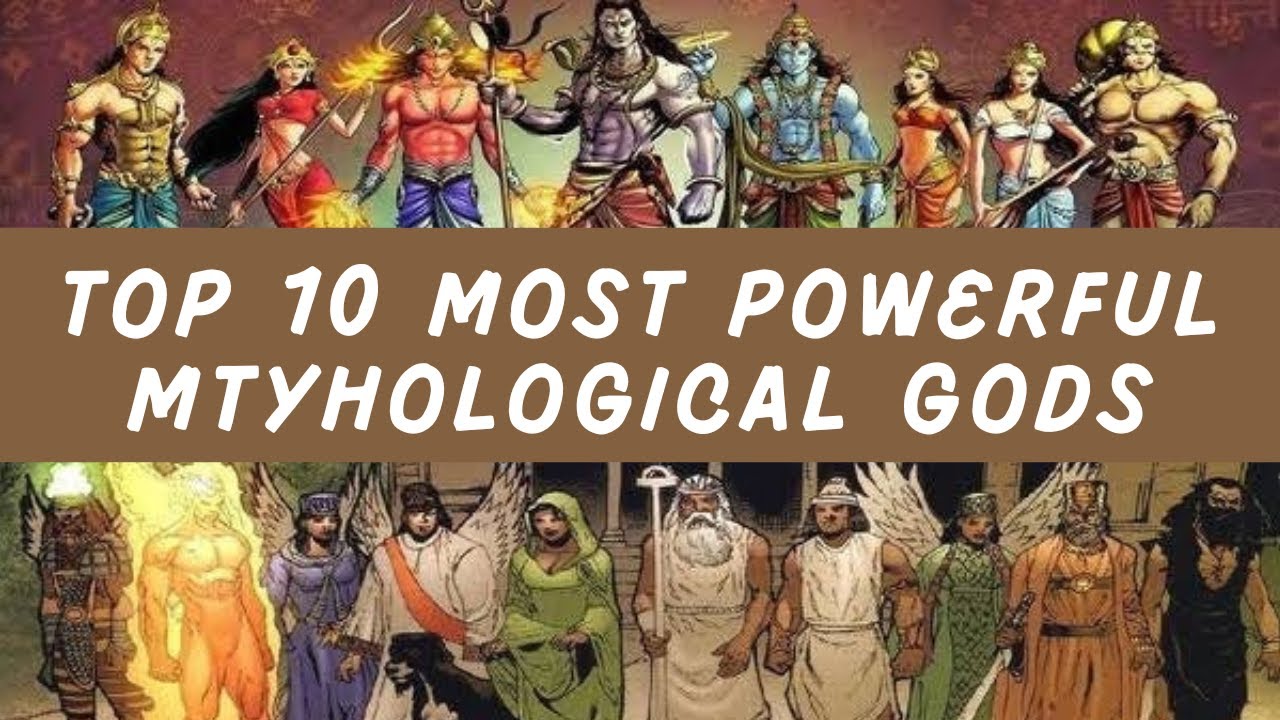 Top 10 Most POWERFUL Gods in Mythology - YouTube