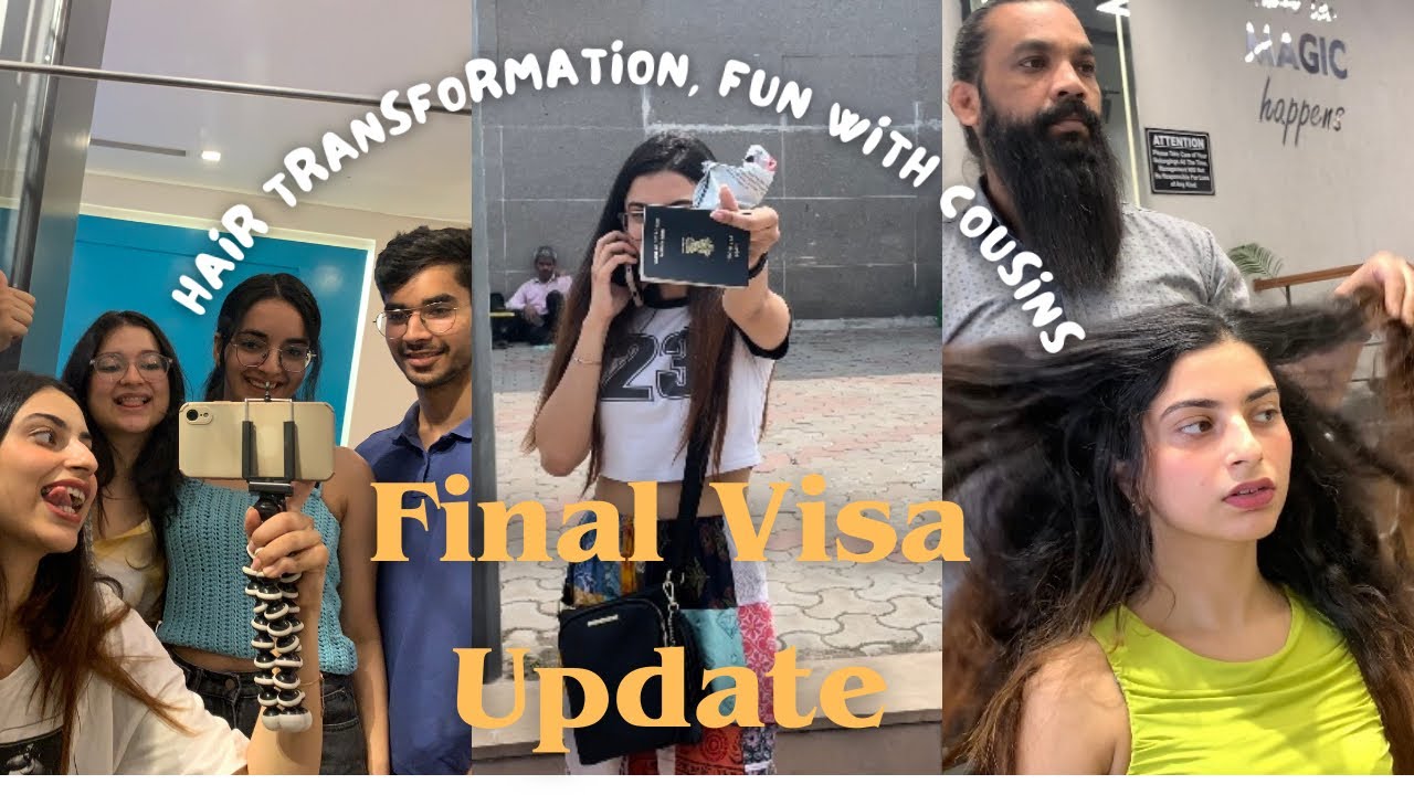 Final UK visa update!!! Vidushi singh vlogs - YouTube