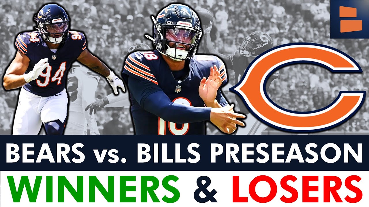 Caleb Williams FLASHES! Chicago Bears Winners & Losers vs. Bills Ft ...