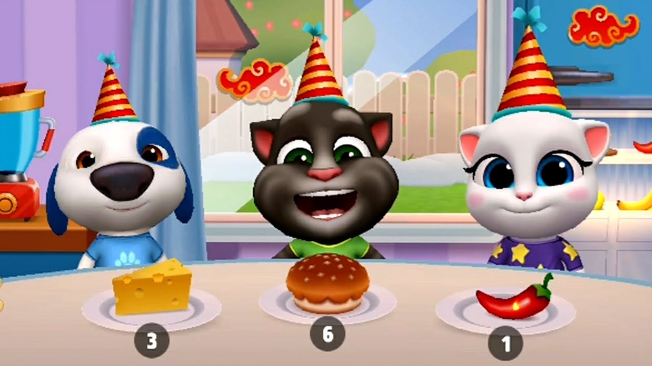 My Talking Tom Friends ( tom cooking show ) Gameplay ¿ Best Funny ...