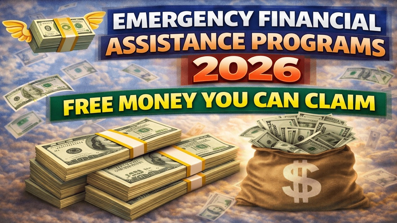 💸 Emergency Financial Assistance Programs 2026 – Free Money You Can ...