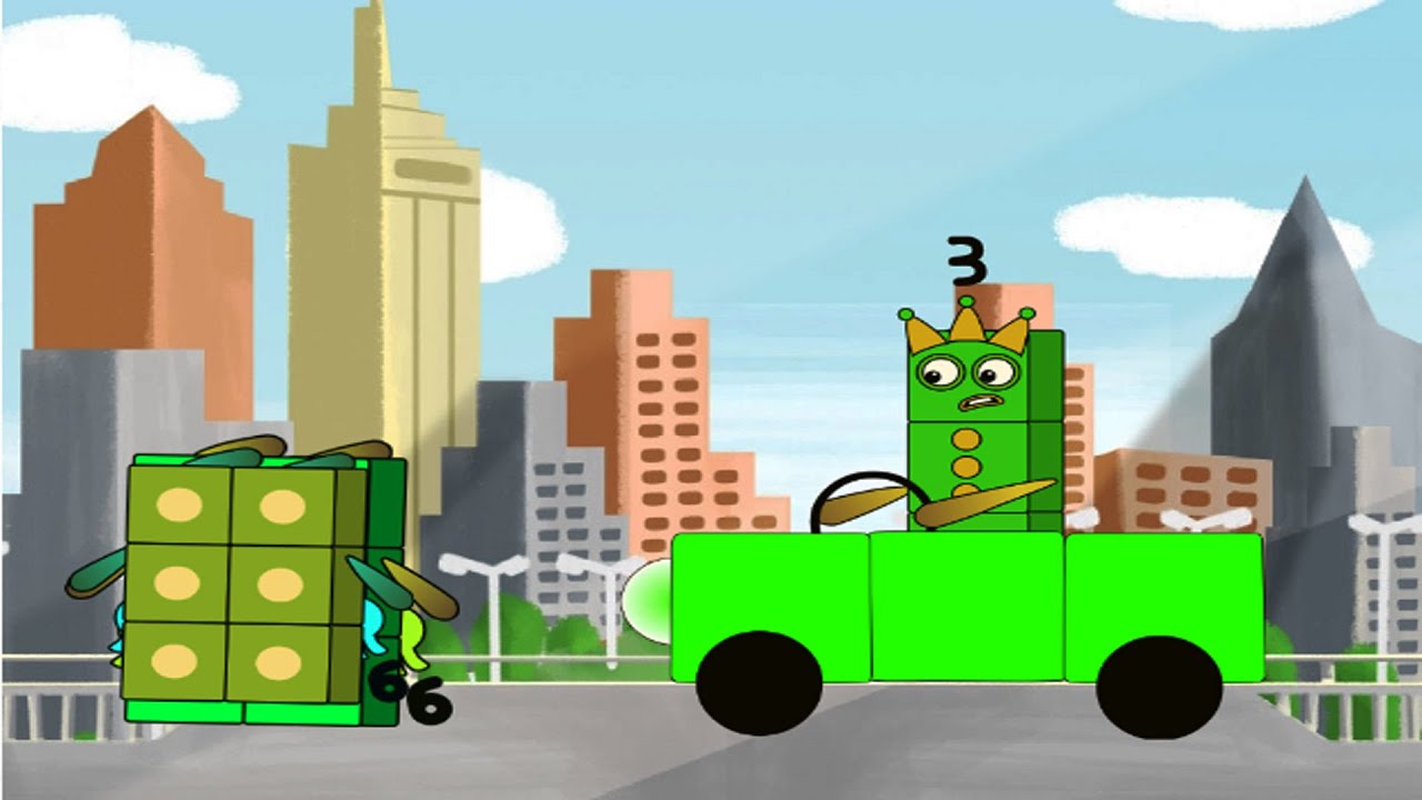 Numberblocks: Race dinoco! The Team Factor - YouTube