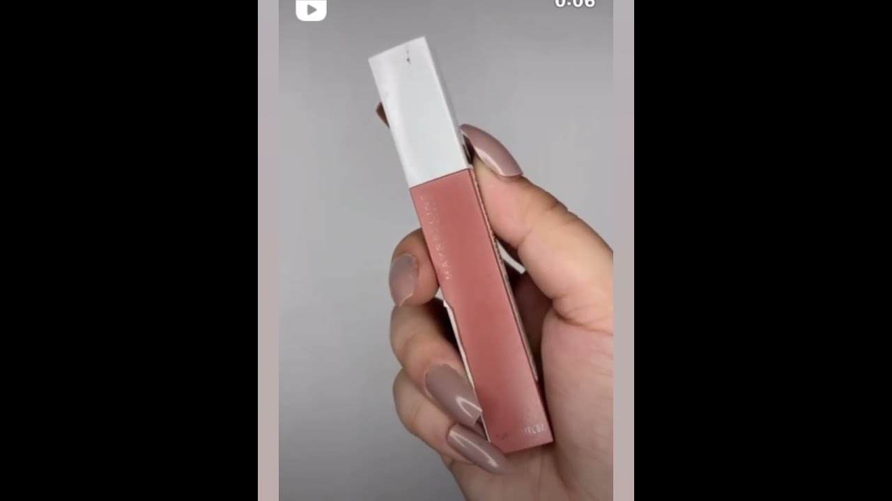 my Favourite maybelline Super matte ink lipstick || shade = 65 ...