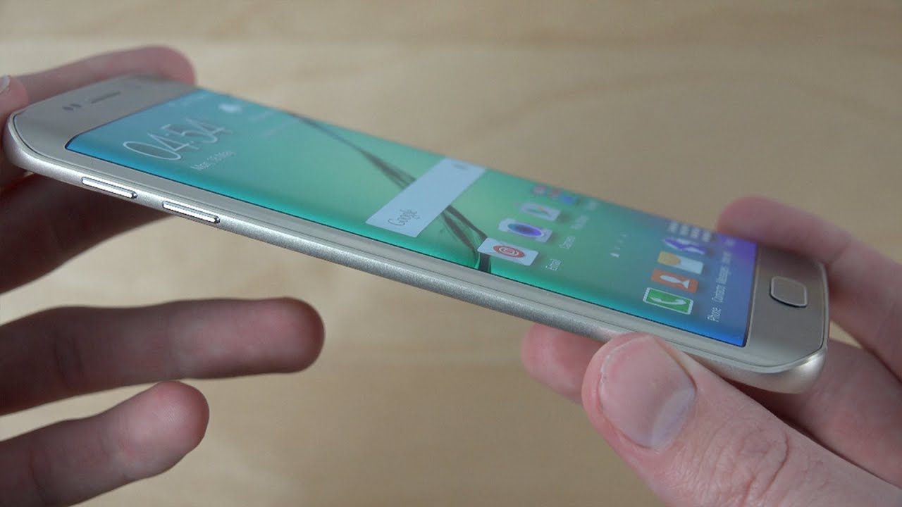 Samsung Galaxy S6 Edge Screen Close-Up! (4K) - YouTube