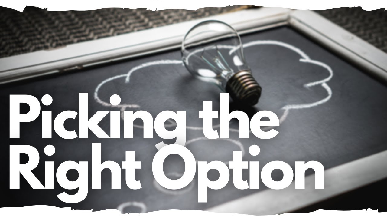 How to Pick the Right Option Contract - YouTube