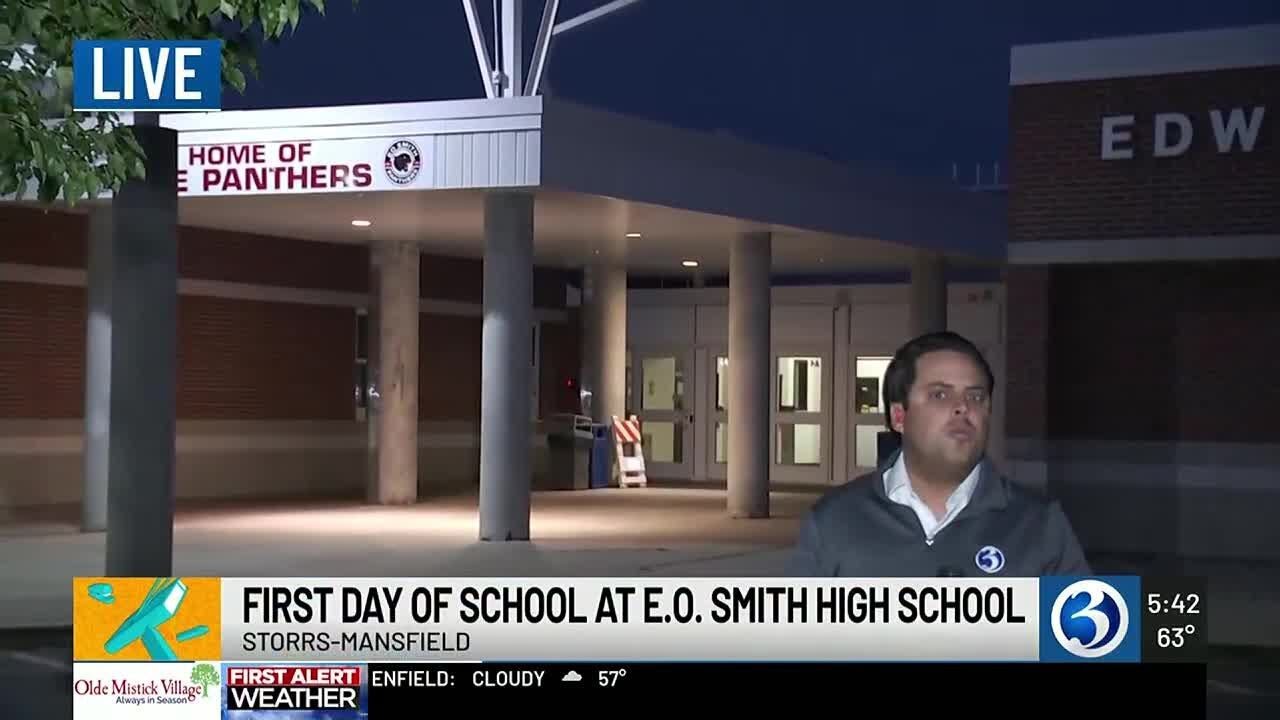 E.O. Smith High kicks off school year with new changes ahead - YouTube