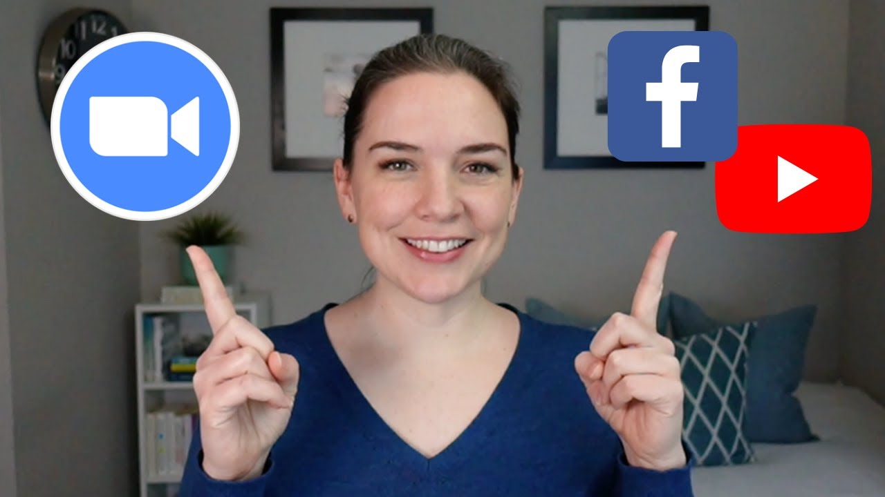How to Stream Your Zoom Meeting - YouTube