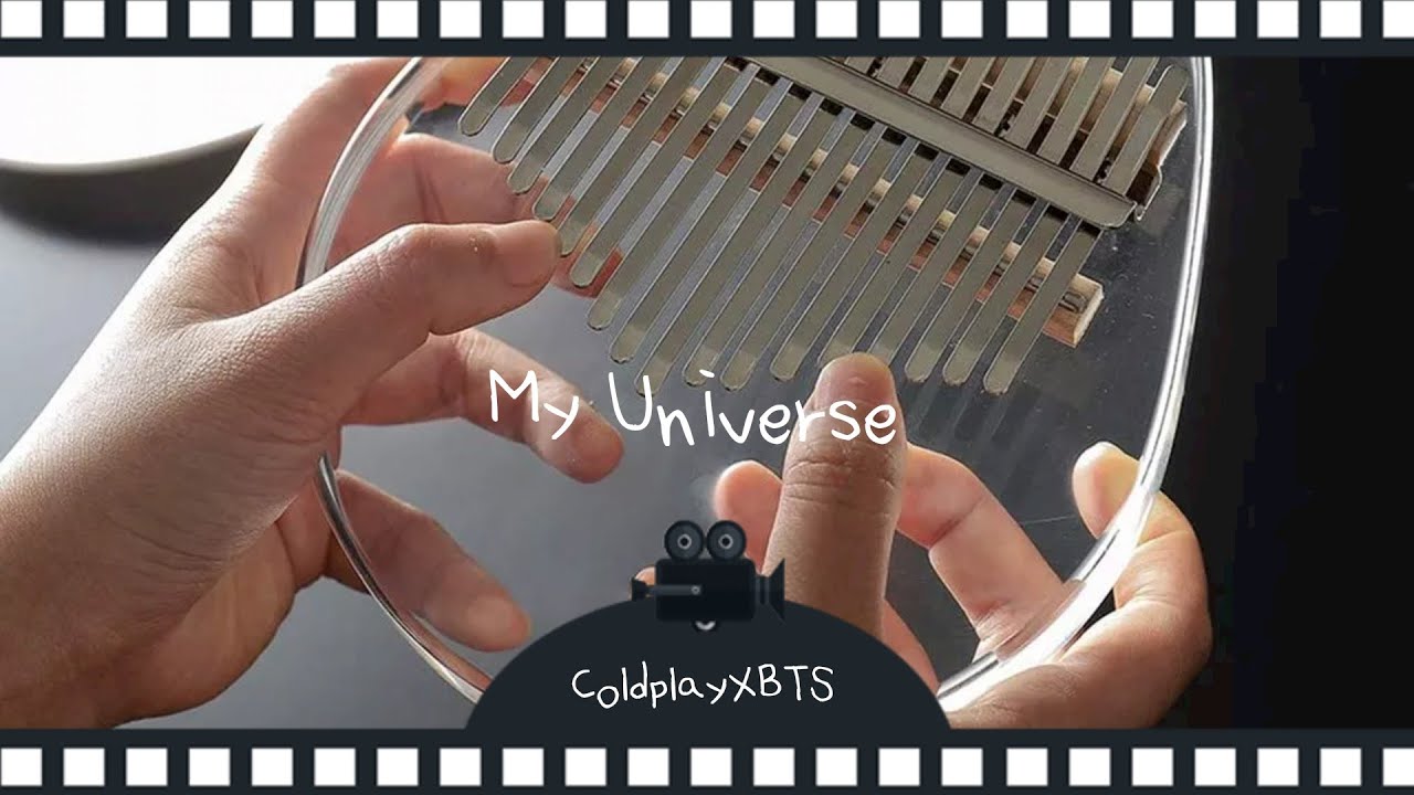 my universe Coldplay X BTS kalimba tabs music sheet - YouTube
