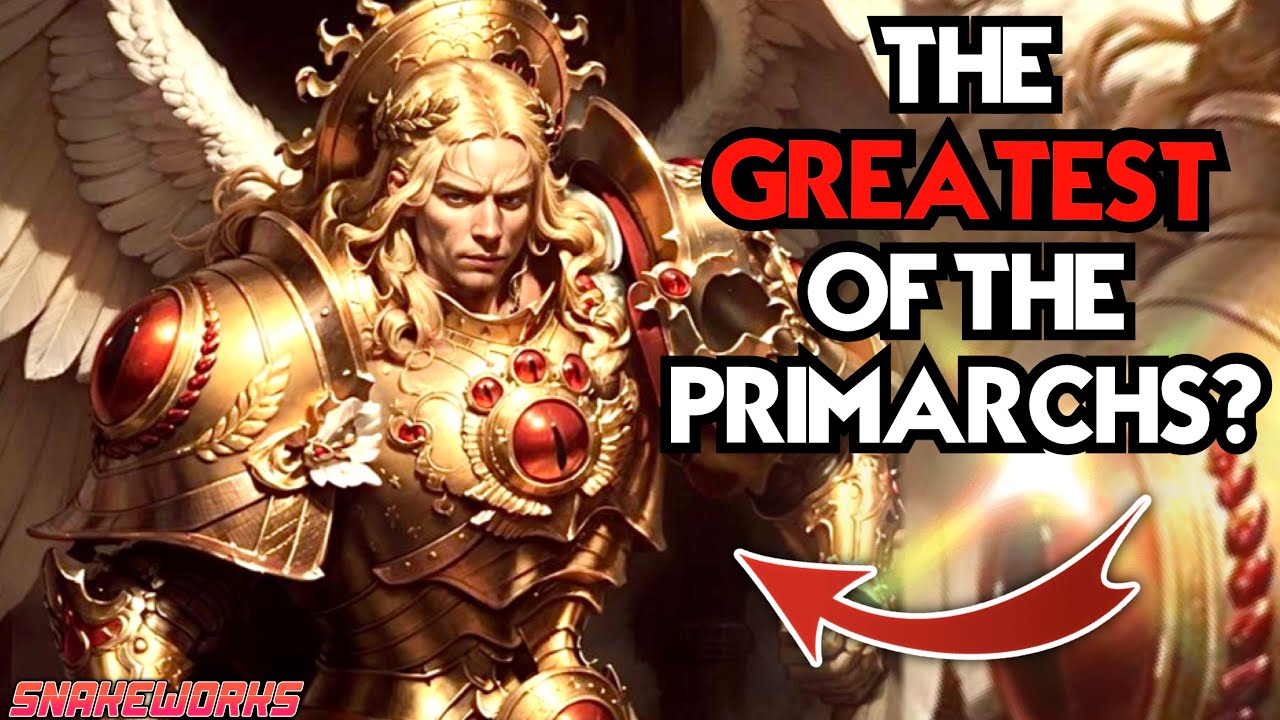Sanguinius - Primarch of the Blood Angels - Warhammer 40k Lore - YouTube