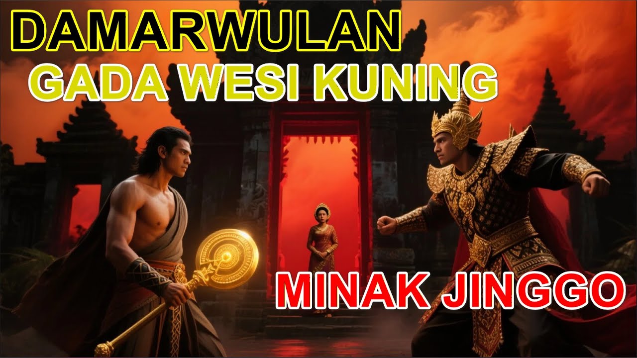 LEGENDA DAMARWULAN vs MINAK JINGGO | Perebutan Takhta Majapahit dan ...
