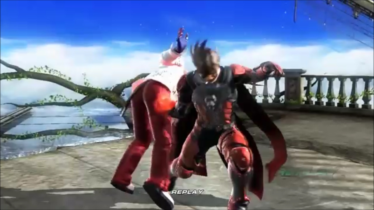 Lars teaches Steve what it's like to have a father [Tekken 6] - YouTube