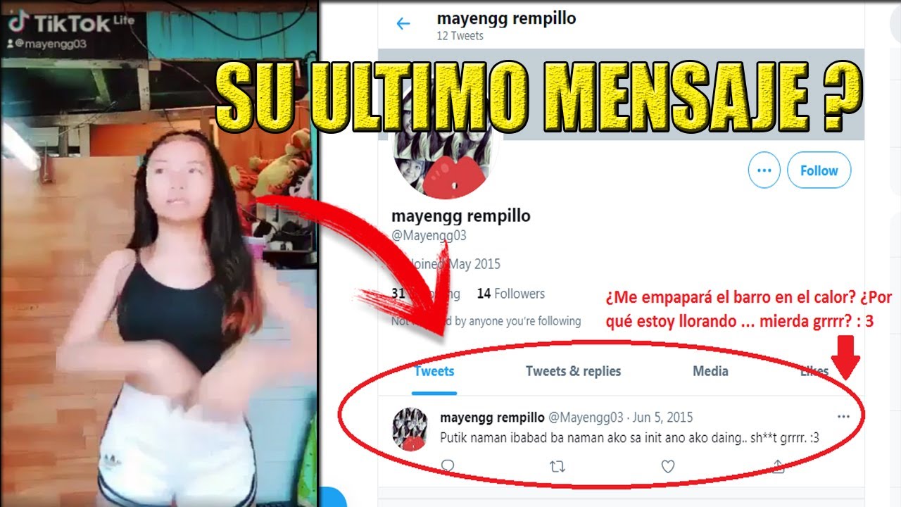 VIDEO VIRAL TIK TOK 2021 Mayengg03 | Quien es ella y que paso realmente ...