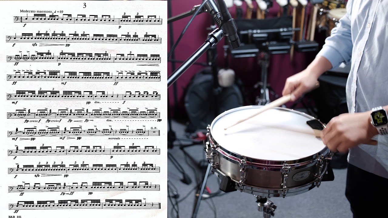 Portraits In Rhythm CIRONE SNARE DRUM NO.3 - YouTube