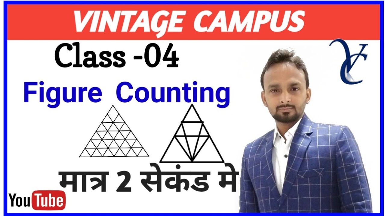 Figure Counting (आकृति गिनना) || Class 4 ||Best Trick for SSC - YouTube