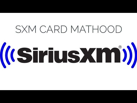 SiriusXm card make process evabe card ber korte hoy sxm er - YouTube