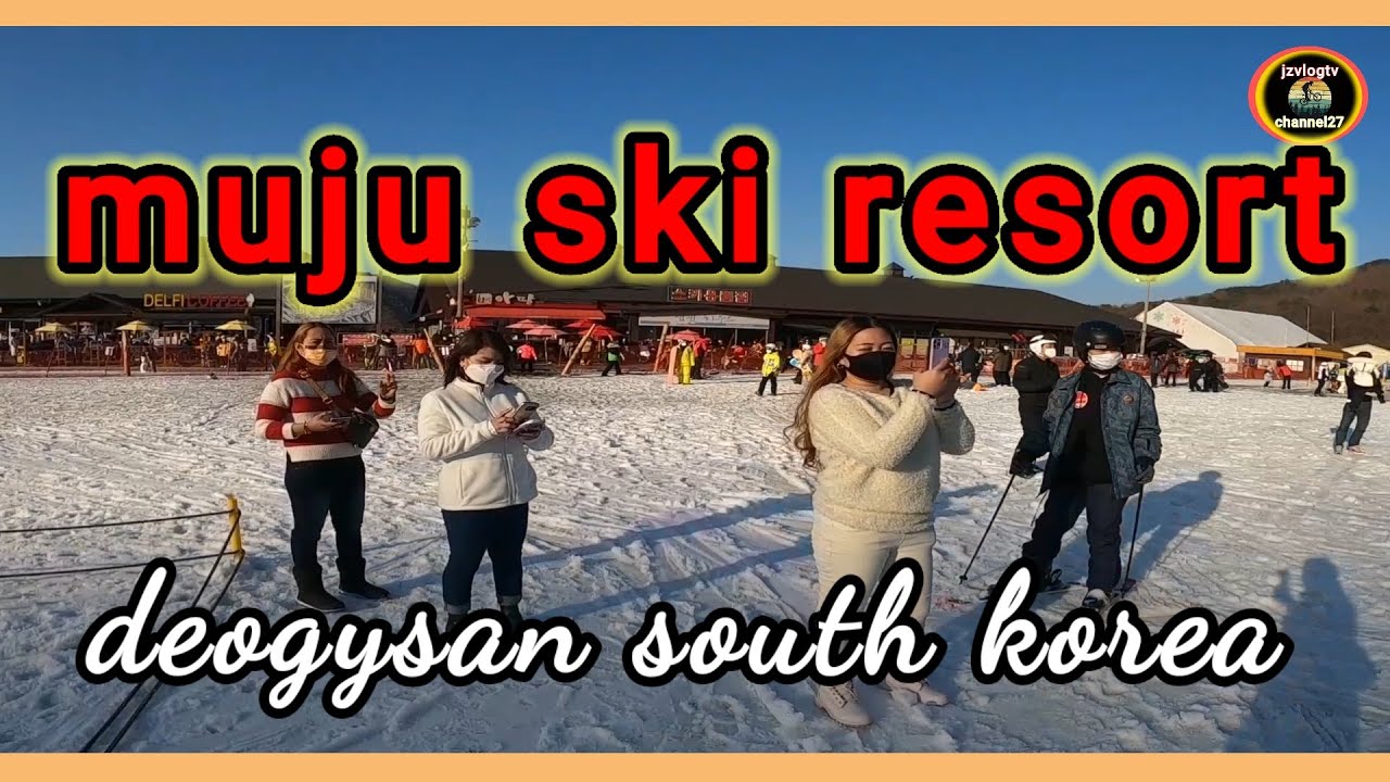 Muju ski resort deogyusan south korea..모조 덕유산 리조트 - YouTube