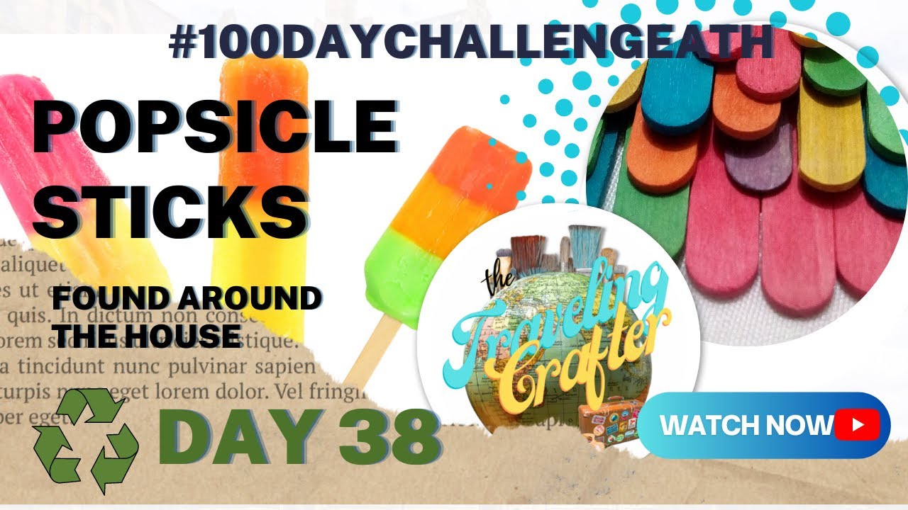 Popsicle Stick Tags, Pockets & Belly Bands! - YouTube