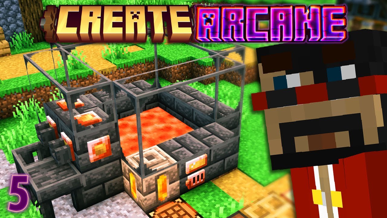 Minecraft: Create Arcane Engineering Ep. 5 - YouTube