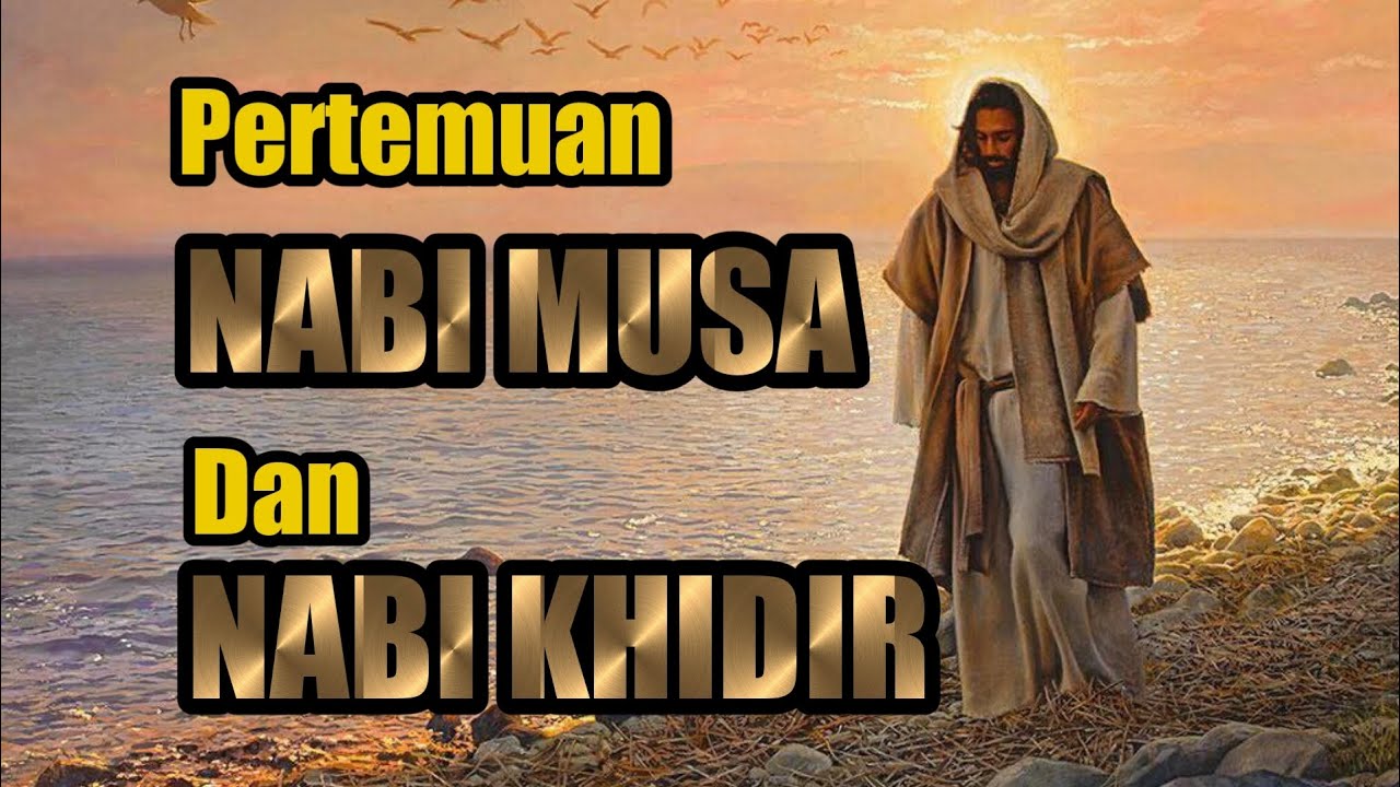 Pertemuan nabi Musa dan nabi Khidir || nabi Musa takjub dengan keilmuan ...
