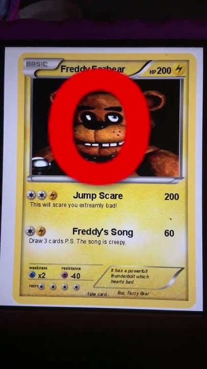 Tap the circle Real fast to get a Freddy Fazbear card - YouTube