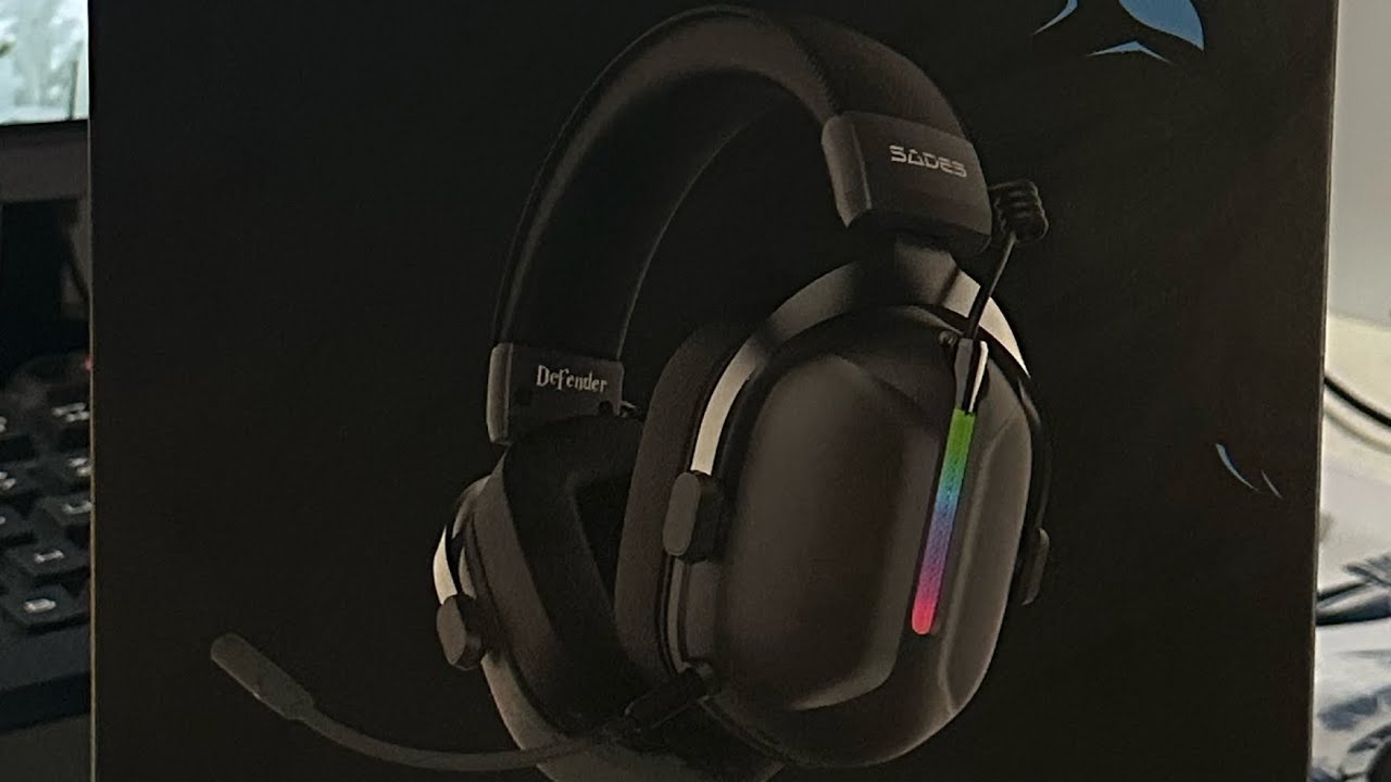 Unboxing sades defender gaming headphone - YouTube