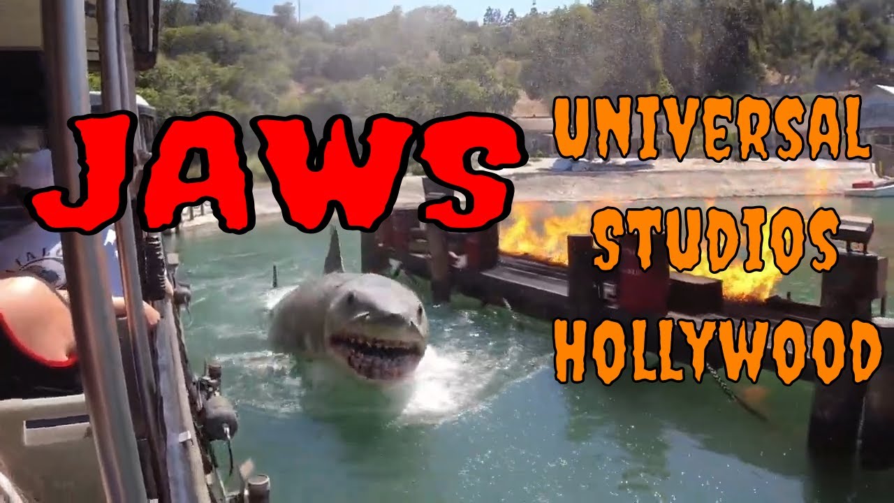 JAWS- AMITY ISLAND AT UNIVERSAL STUDIOS HOLLYWOOD - YouTube