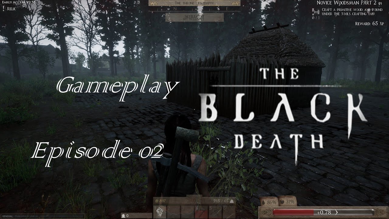 The black death - gameplay episode 2 - exploring, crafting and base ...