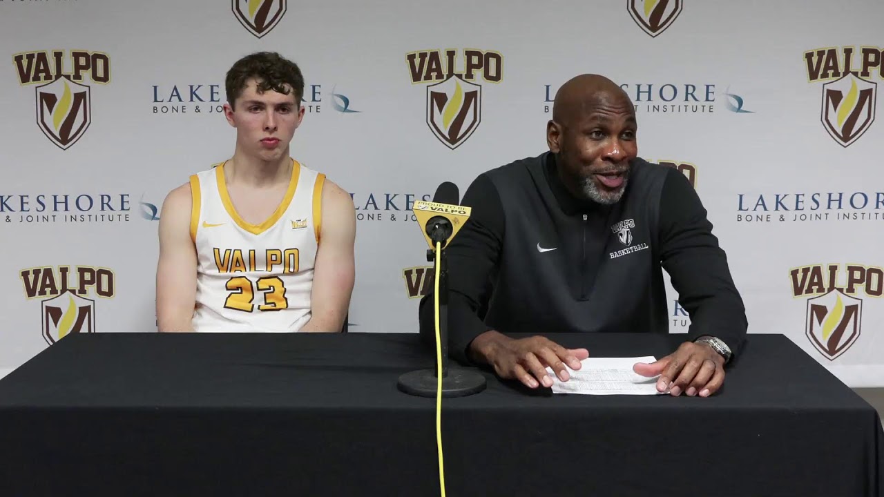 Valpo Men's Basketball Post Game Press Conference: Dec 5th vs Drake ...