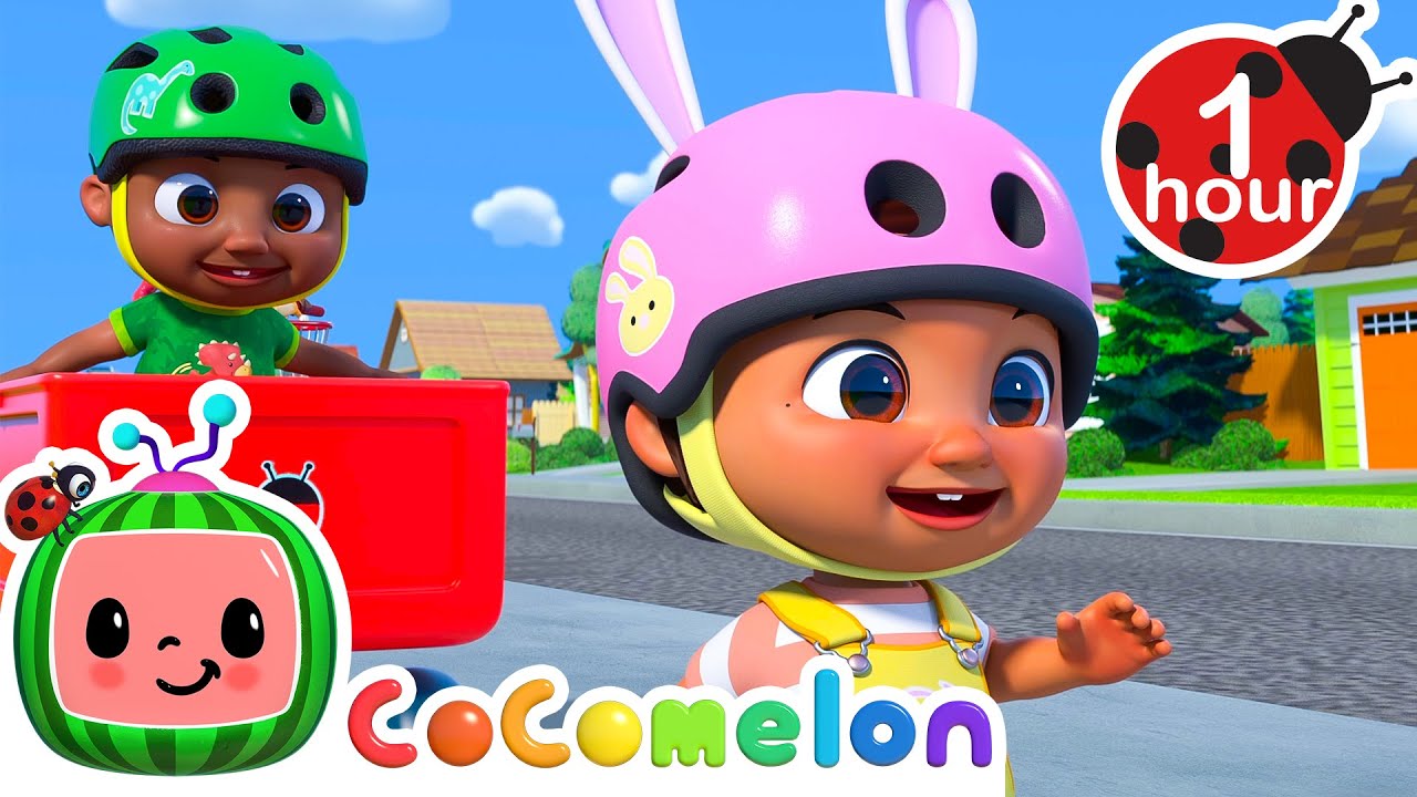 Cody and Nina Wagon Playdate | 1 Hour Cody, JJ, and Nina! It's Play ...
