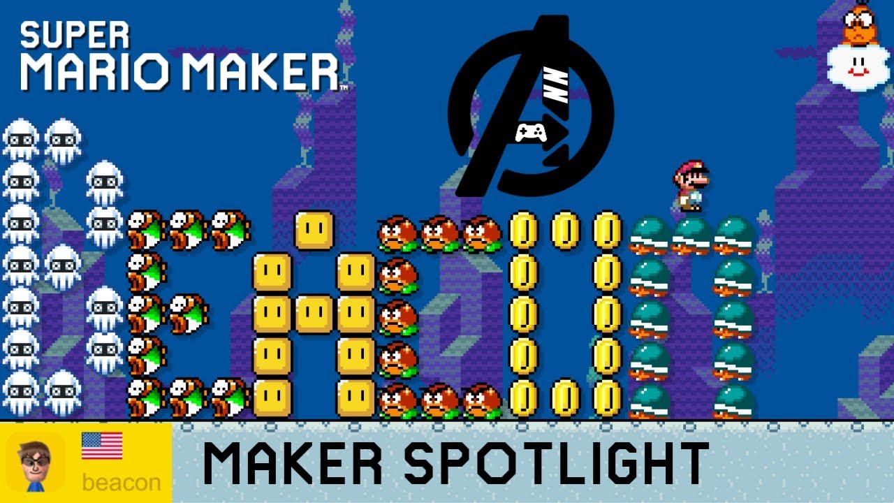 SMM: Road To SMM2 - Maker Spotlight ~ Beacon - YouTube