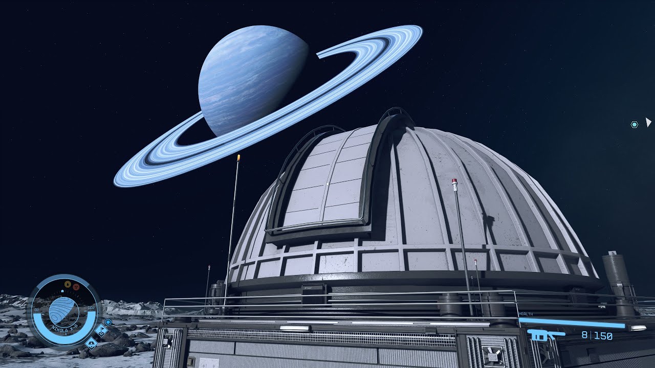 Starfield Creation: 1-of-a-Kind Functional Observatory (Doors) - YouTube