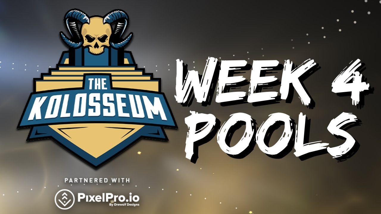 THE KOLOSSEUM WEEK #4 POOLS - YouTube