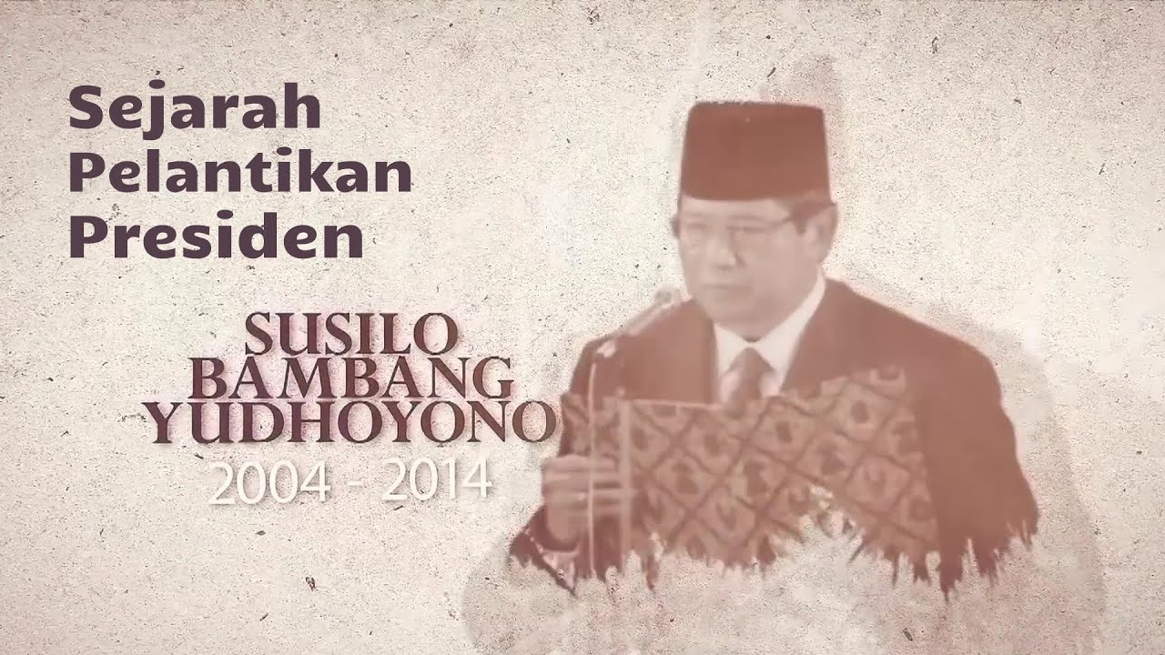 Pelantikan Presiden Susilo Bambang Yudoyono SBY | Dokumentasi #prabowo ...