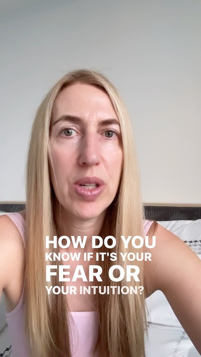 Fear or Your Intuition? Here’s how I figured it out #intuition #trustyourintuition #feelings ...