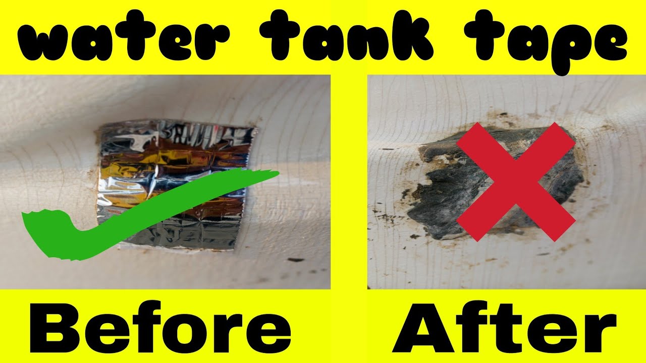 How to repair water tank leak || (use this tape / don't use m-seal ) # ...