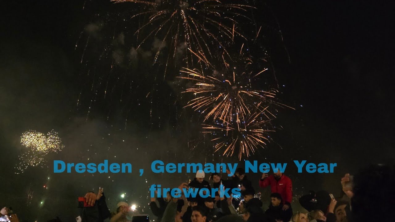 Germany 🇩🇪 New Year 2025 , Celebrations in Dresden . #dresden #germany ...