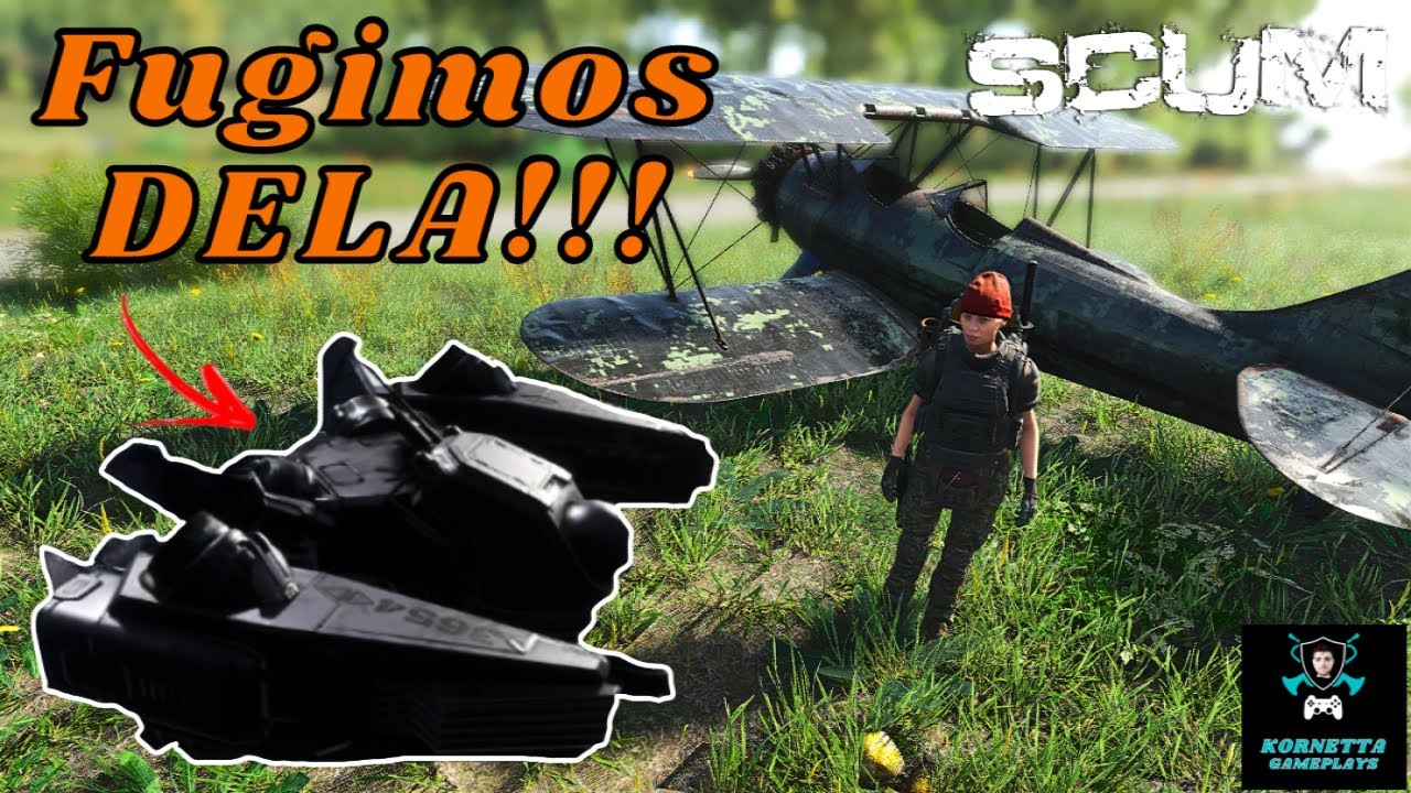 SCUM: Perseguição aérea. Fugimos da Dropships, a NAVE alienígena! #scum ...